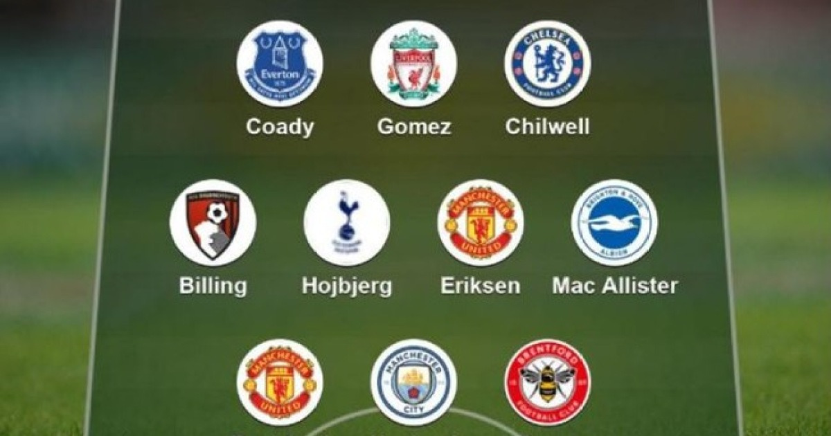 BIG 6 가운데 아스널만 없다..'BBC 선정' EPL 6라운드 베스트 XI