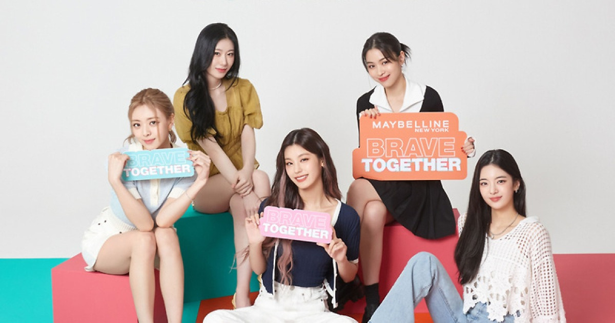 메이블린 뉴욕, 글로벌 뮤즈 ITZY(있지)와 함께 'BRAVE TOGETHER' 캠페인 전개