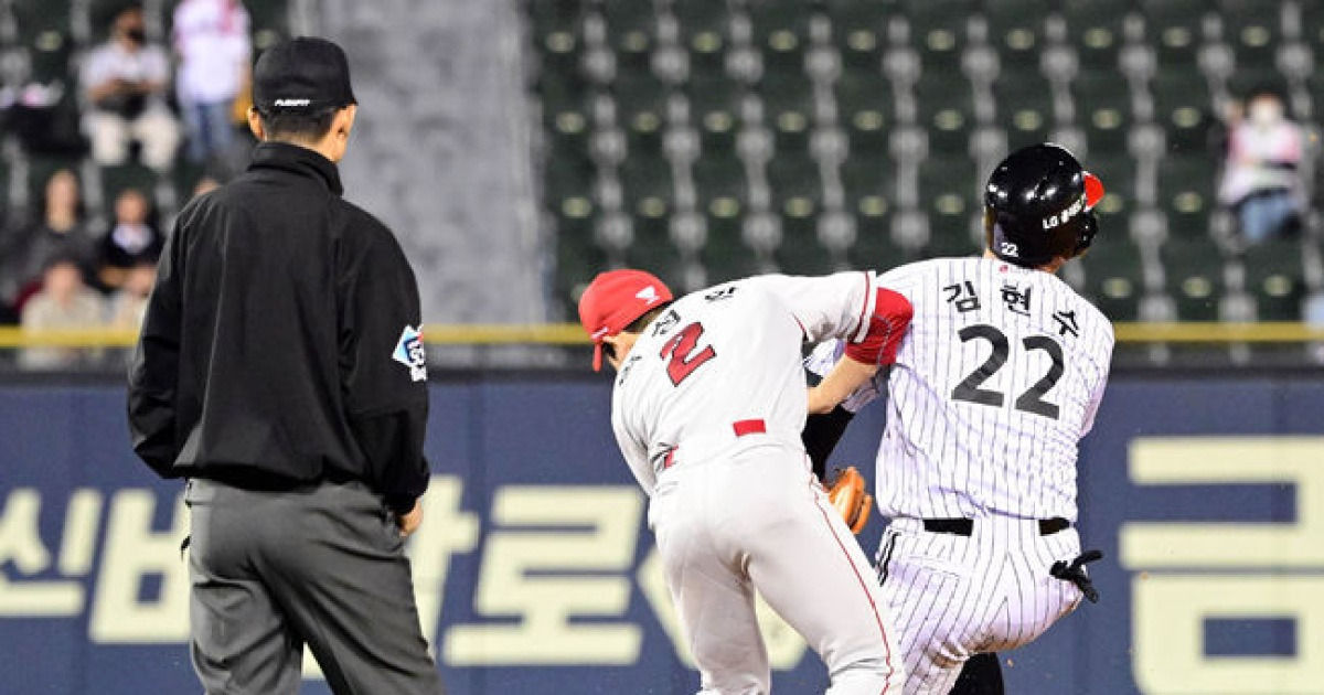 '이형종 역전타→최정 동점포' LG-SSG, 12회 2-2 무승부..5G 차이 [잠실 리뷰]