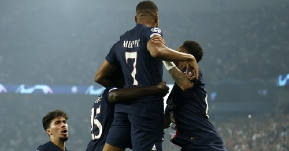 '음바페 멀티골' PSG, 홈에서 유벤투스 2-1 제압 [UCL H조 리뷰]