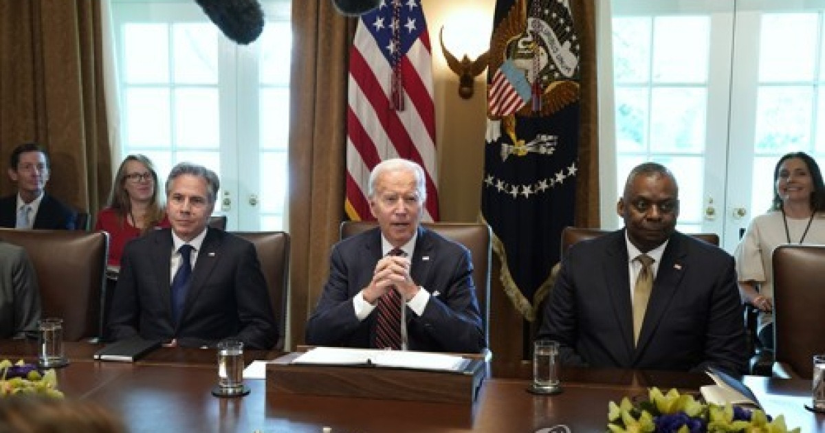 USA WHITE HOUSE CABINET MEETING