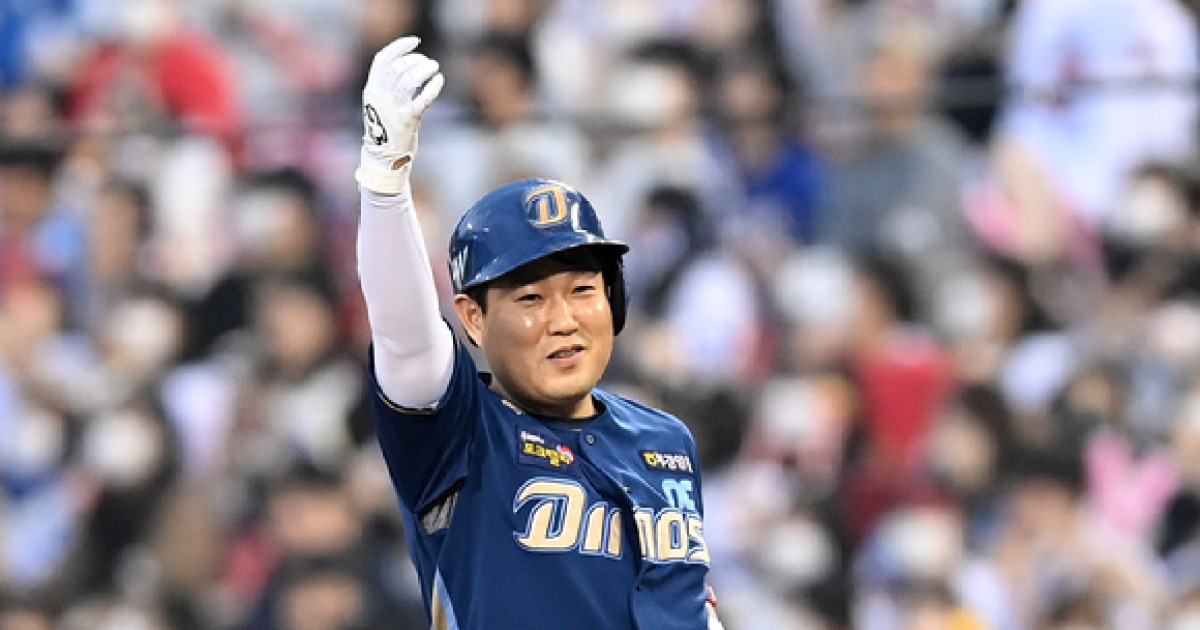 NC 양의지, 8월 KBO리그 월간 MVP 선정