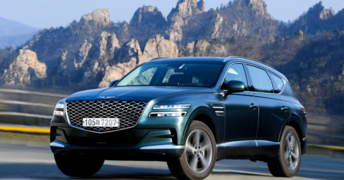 추석 연휴 앞두고 국산 중고 SUV 인기↑.. 잔존가치 1위 '제네시스 GV80'