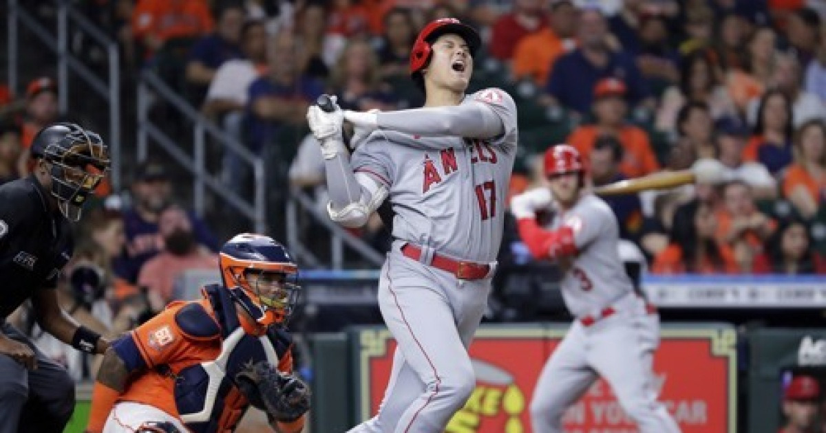 Angels Astros Baseball
