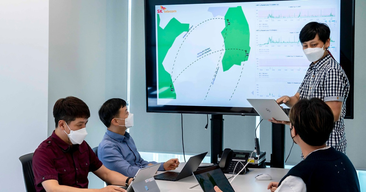 SKT-SKB, 국제망에 '양자내성암호' 첫 상용화