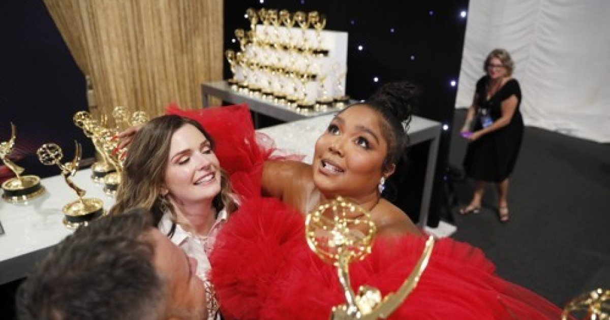 74th Emmy Awards - Trophy Table