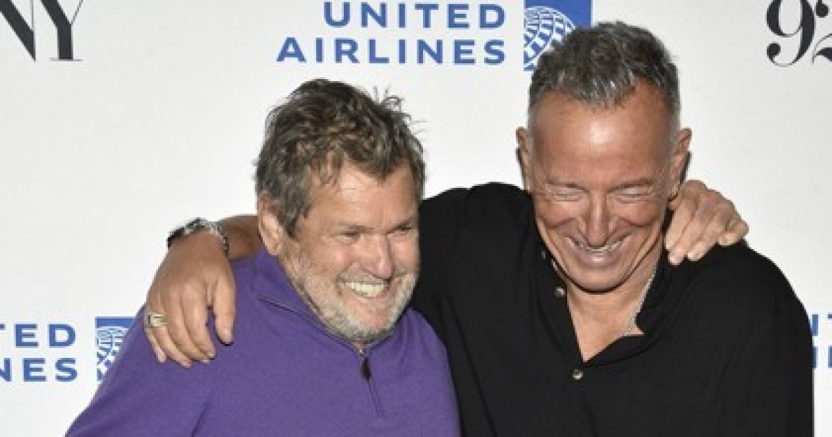 Jann Wenner and Bruce Springsteen at 92Y