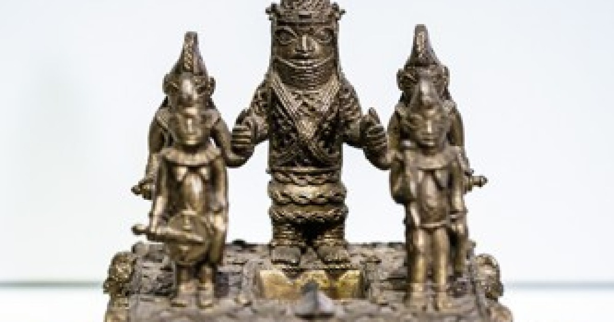 GERMANY EXHIBITION BENIN BRONZES