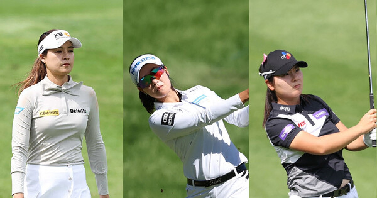 전인지, KB금융 스타챔피언십 1R 공동 12위..선두 박민지·홍정민과 3타차 [KLPGA 메이저]