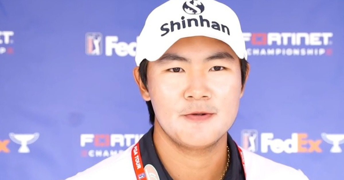 김성현, PGA 데뷔전 1R 공동 3위..안병훈과 동타