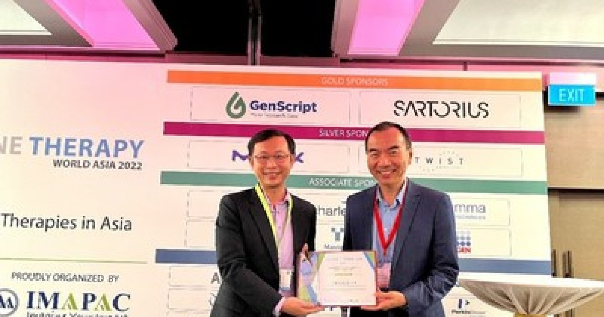 [PRNewswire] GenScript Receives Best Cell & Gene Therapy Supplier Award: