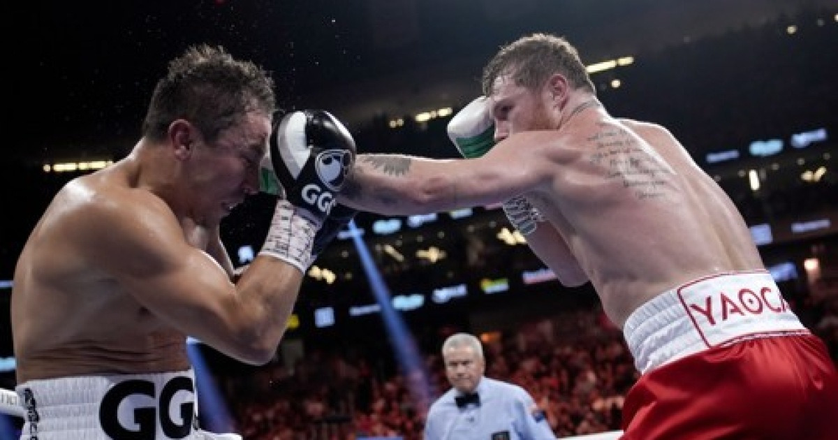 Alvarez Golovkin Boxing