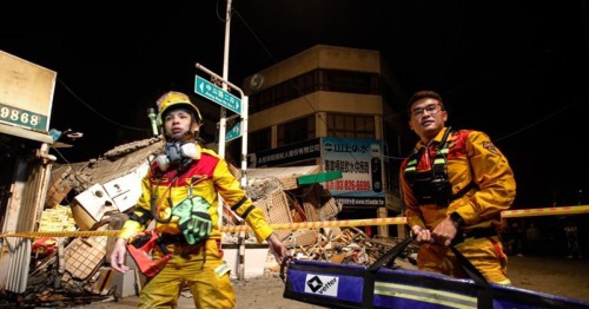 TAIWAN DISASTER EARTHQUAKE