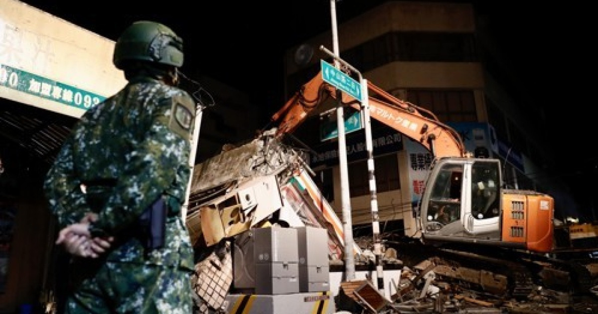 epaselect TAIWAN DISASTER EARTHQUAKE