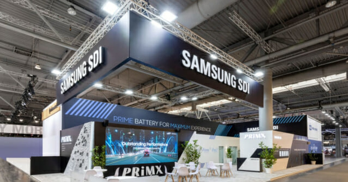 삼성SDI, 獨 IAA 2022 참가..배터리 혁신 기술 선봬