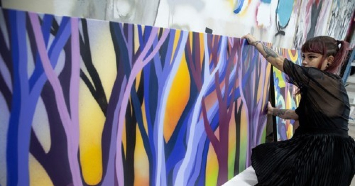 USA FLORIDA GRAFFITI MUSEUM EXHIBITION