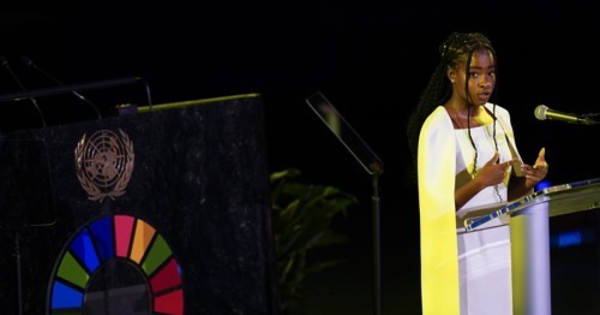 UN General Assembly Amanda Gorman