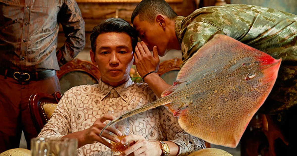 수리남 홍어, 흑산도 홍어와 때깔부터 다르다