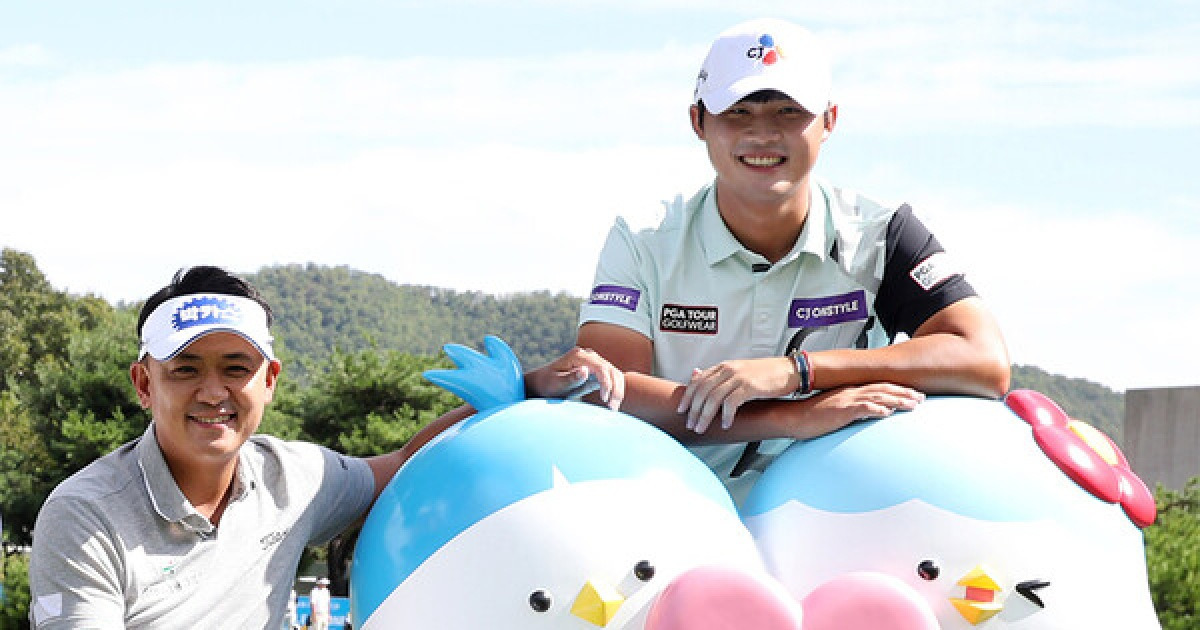 귀여운 캐릭터와 함께한 박상현·배용준 프로 [KPGA DGB금융그룹오픈]