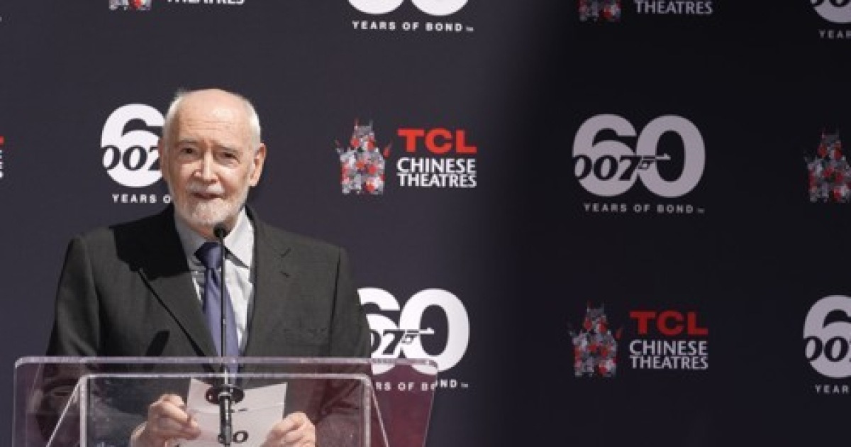 Michael G. Wilson and Barbara Broccoli Hand and Footprint Ceremony