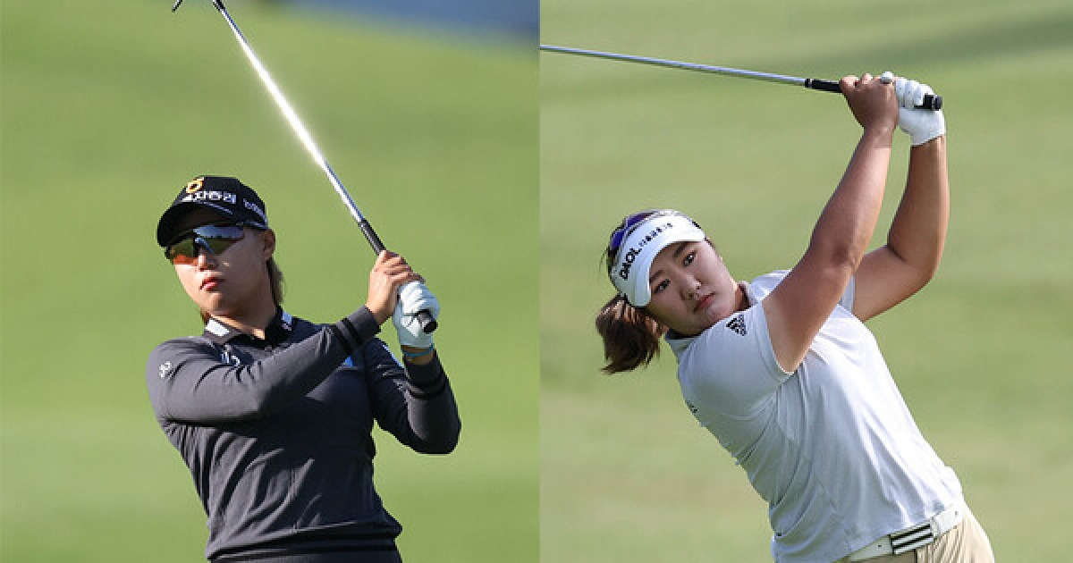 '물오른 샷감' 정윤지, 박세리 인비테이셔널 1R 선두..유해란은 1타차 [KLPGA OK금융그룹]