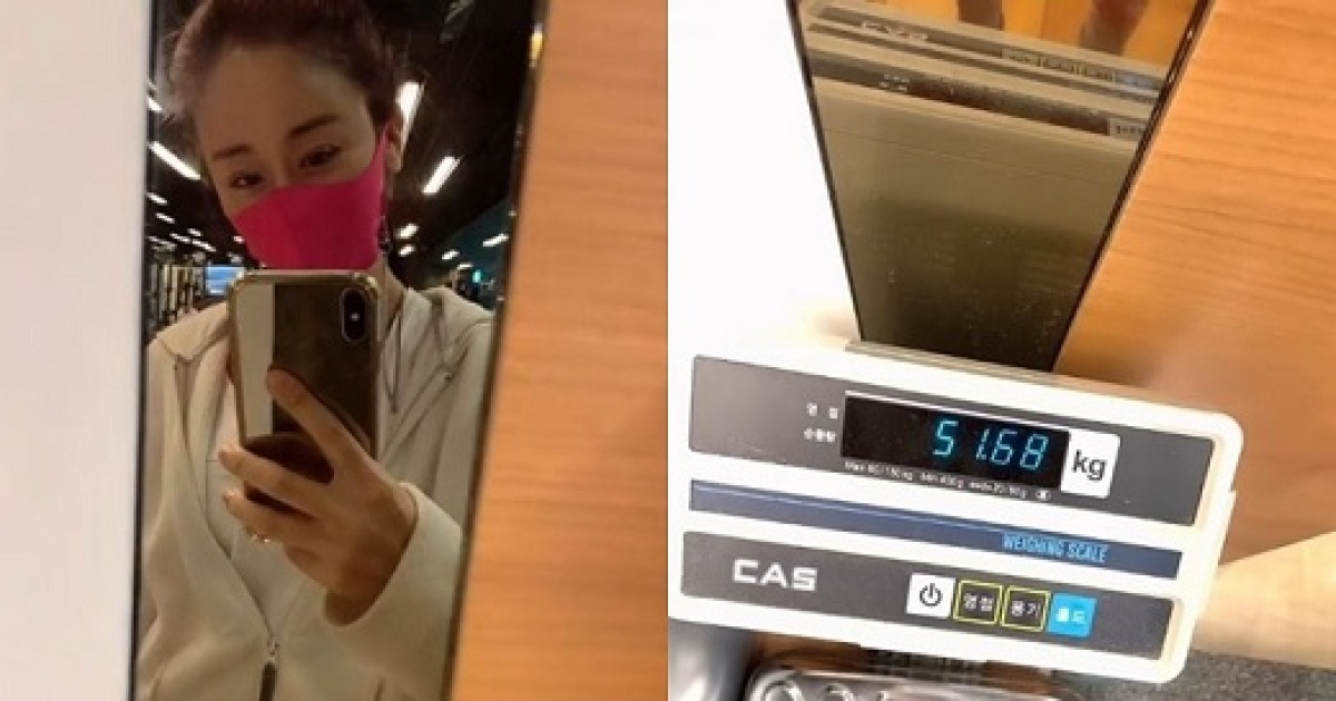 함소원, 172cm-51kg 저체중에도 "운동 해야지요"..끝없는 자기관리