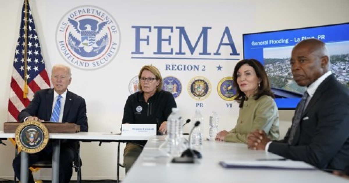 Tropical Weather Biden FEMA