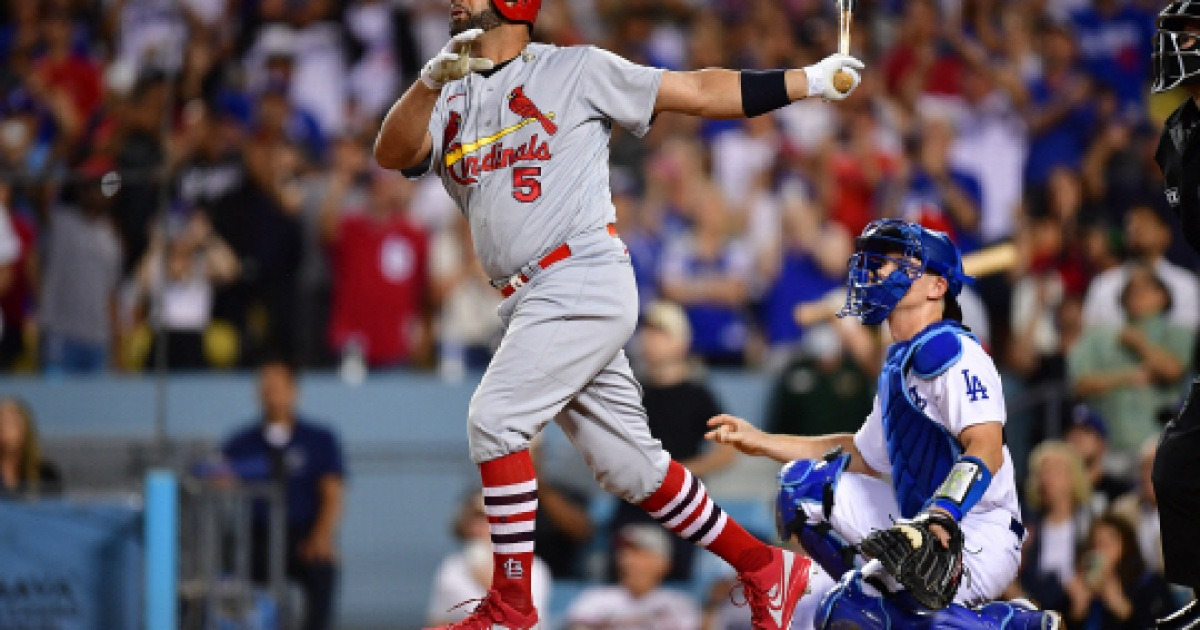 푸홀스, 역사상 4번째 MLB 700홈런 고지 밟았다