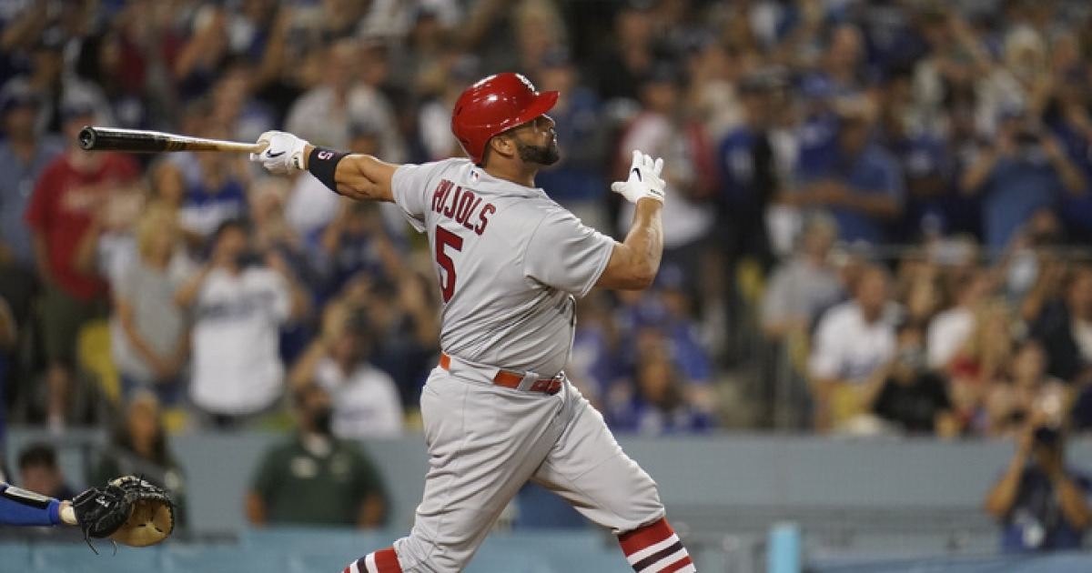 푸홀스 역대 4번째 MLB 700홈런 대기록