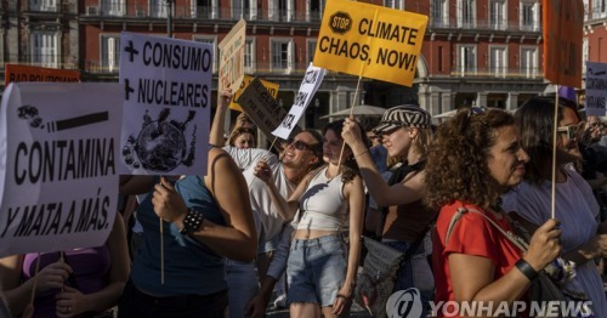 Spain Climate Protests