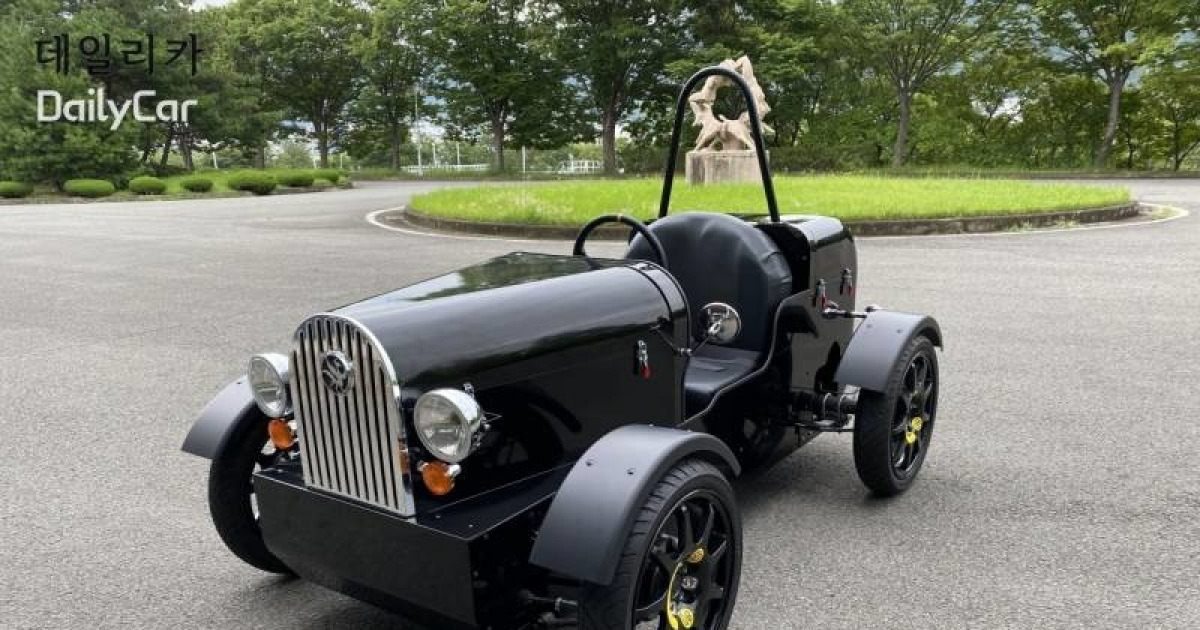 사륜형 이륜차 'Newtro-M', 내년 양산 계획..사용 목적은? | 데일리카