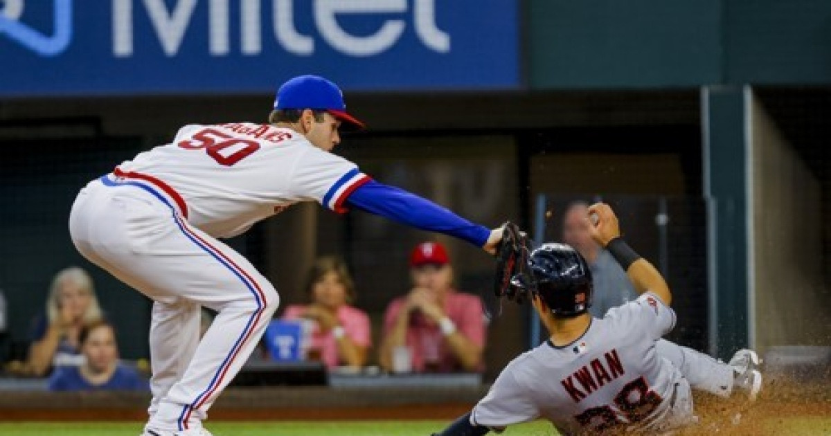 Guardians Rangers Baseball