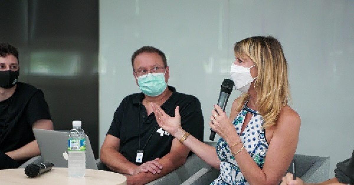 Sophie Viger 에꼴 42 교장, 이노베이션아카데미방한