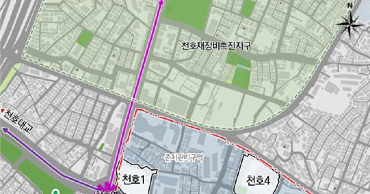 성내3구역 문화공원~천호 로데오거리 연결하는 지하보행로 만든다