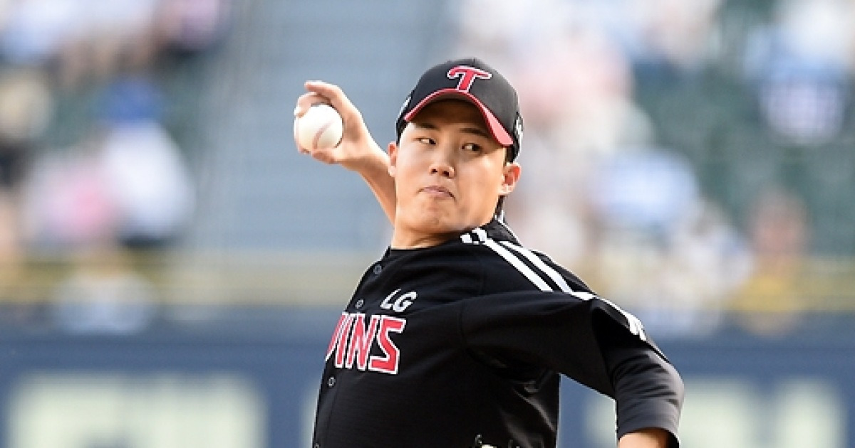 LG 1위 전쟁 안 끝났다..임찬규 6승 역투, SSG 2.5G차 추격 [MD대전]