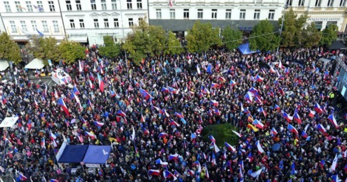 Czech Republic Protest