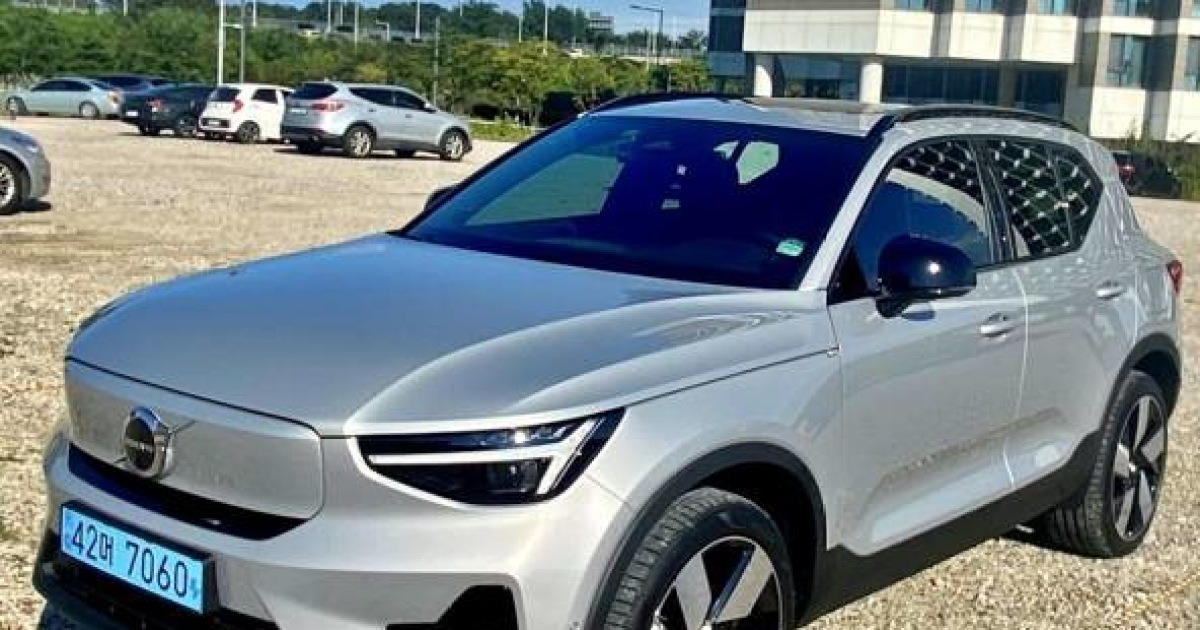 [시승기] 볼보 전동화 신호탄, 'XC40 리차지' 타보니