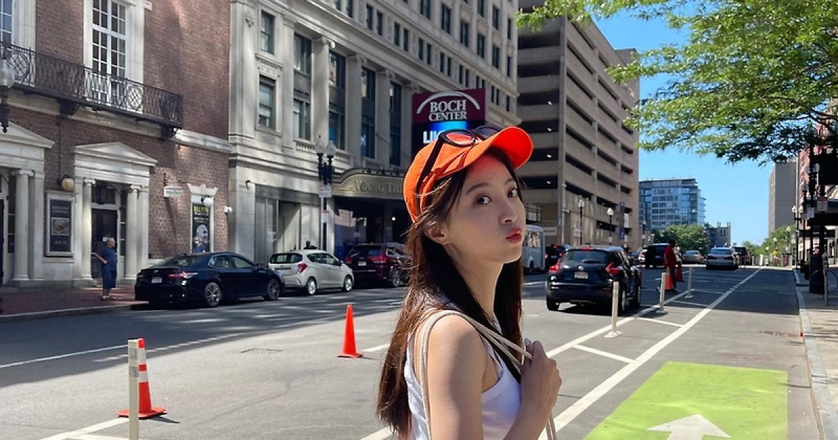 '168cm·48kg' 정혜성, 민소매 입고 뽐낸 볼륨감.."여름을 못 보내"