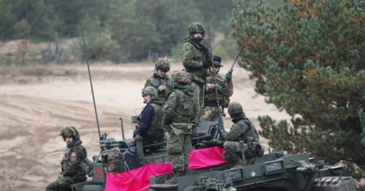 LATVIA DEFENCE NATO EXERCISE