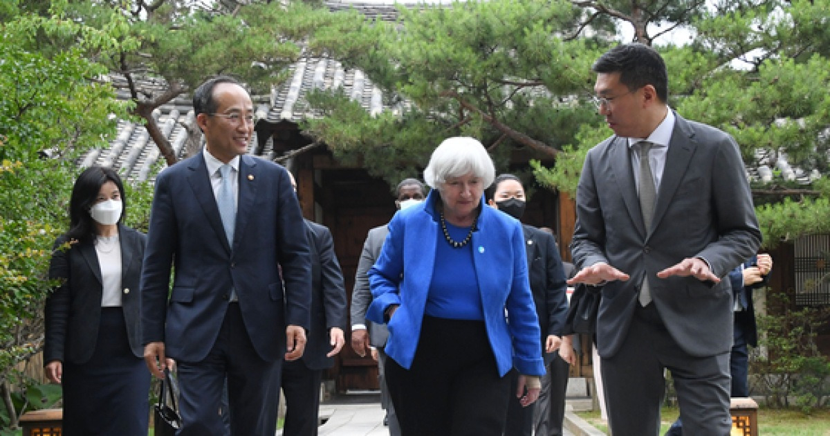 Choo and Yellen agree to cooperate on financial market stability