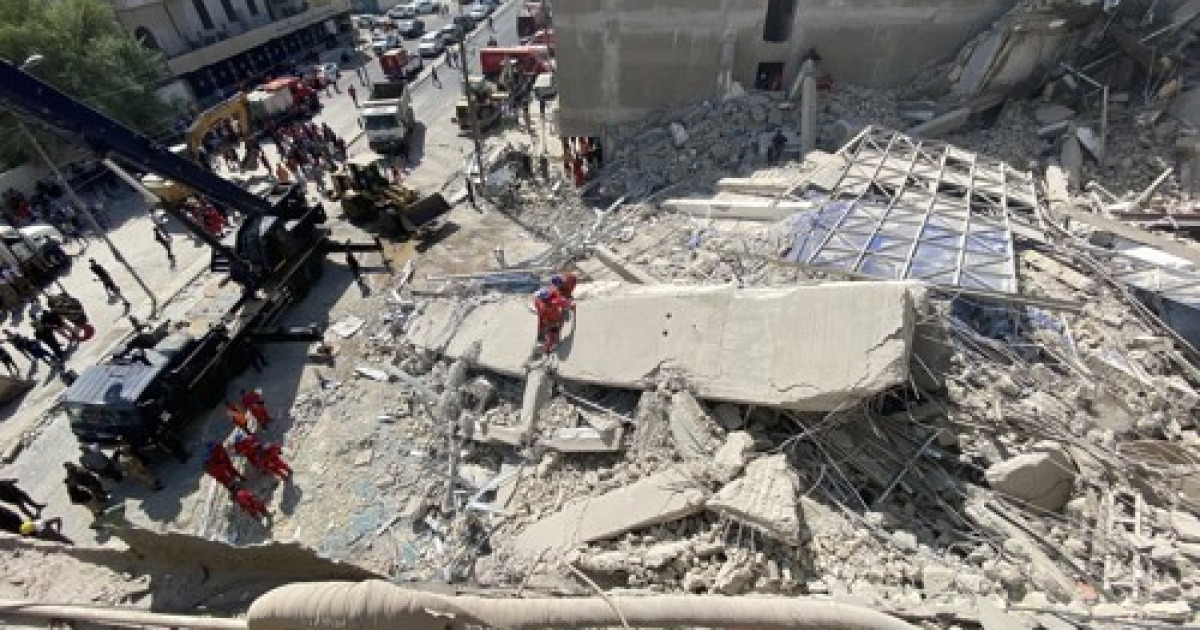 IRAQ BUILDING COLLAPSE