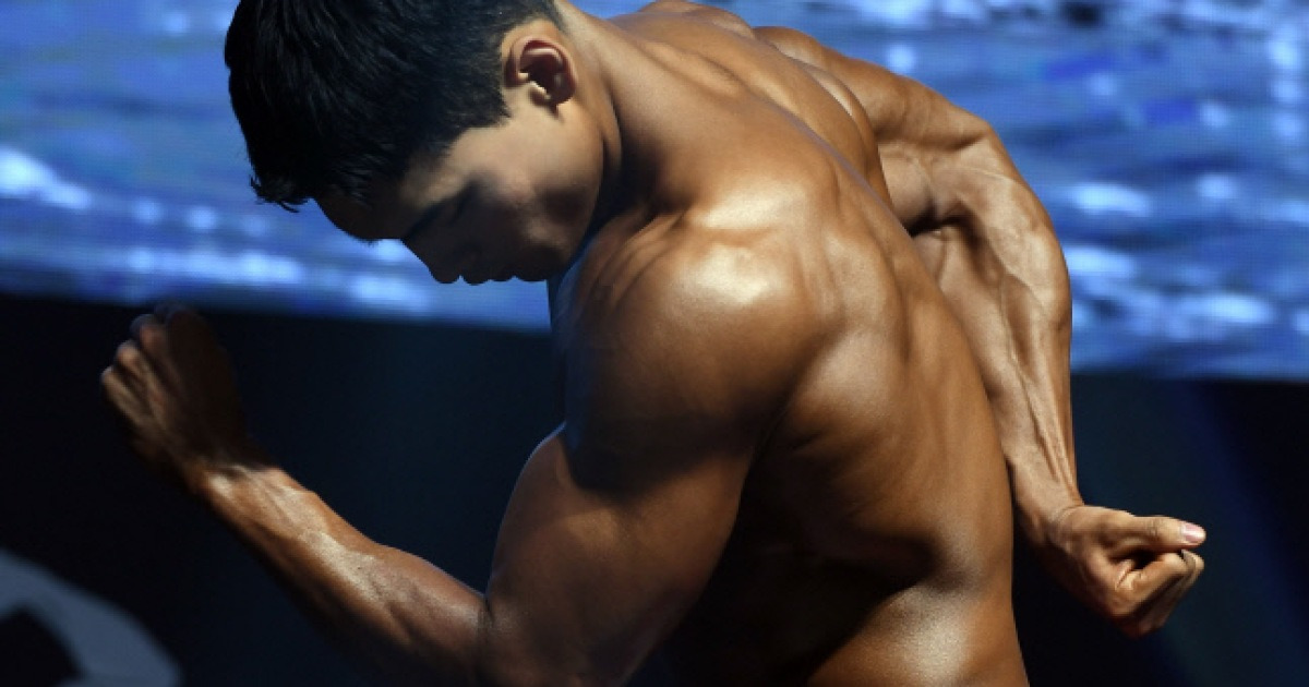 [포토]홍기민, 피지크를 빛내는 조각남! (제니스 NPCA)