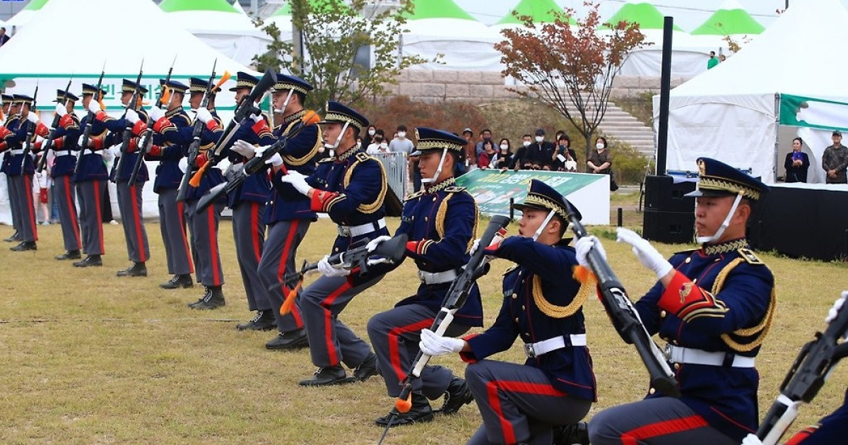 멋진 의장대 시범