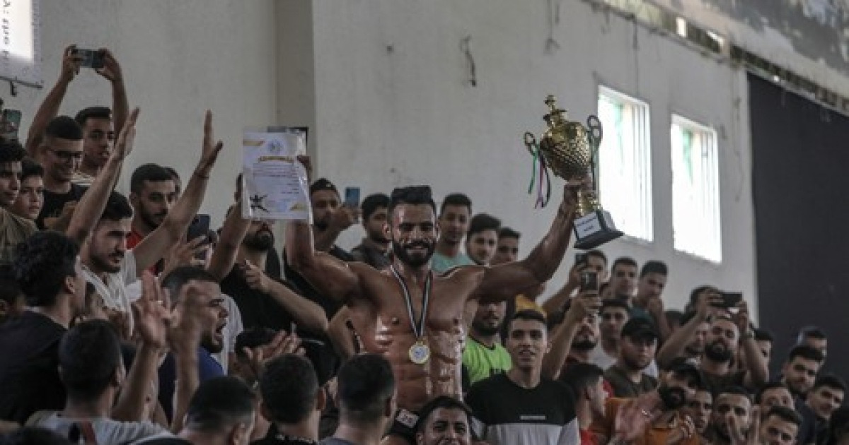 MIDEAST ISRAEL PALESTINIAN BODYBUILDING