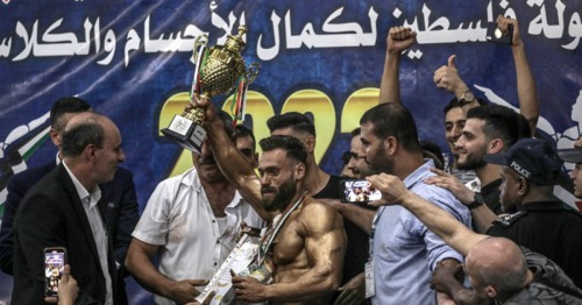 MIDEAST ISRAEL PALESTINIAN BODYBUILDING