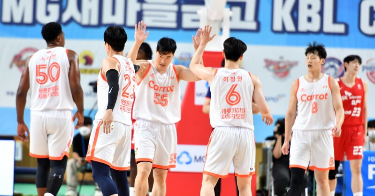 [KBL CUP] 2Q에 모든 걸 쏟은 캐롯, 기대 이상의 행보 .. 4강 진출 확정