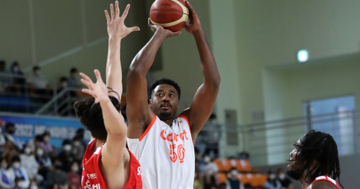 통영체육관에서 열린 2022 MG새마을금고 KBL 컵대회[스경포토]