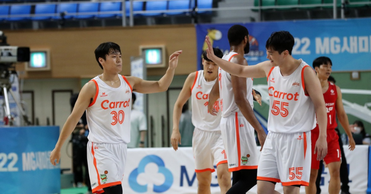 캐롯·LG, KBL 컵대회 4강 진출