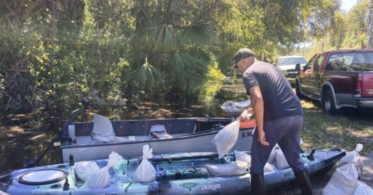 Tropical Weather Paddling Home