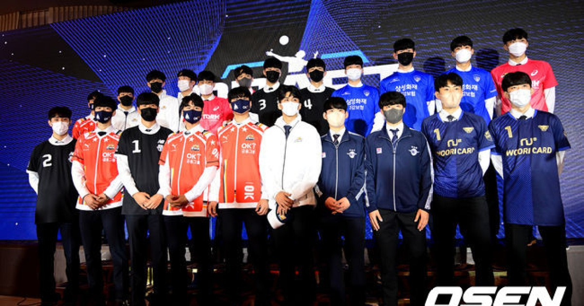 2022-23 KOVO 신인 드래프트 지명 선수들, '코트에서 만나요' [사진]